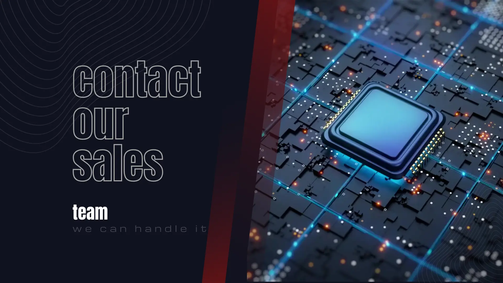 Connect with Our Dedicated Sales Team